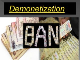 Drawback effects of Demonetization | PPT
