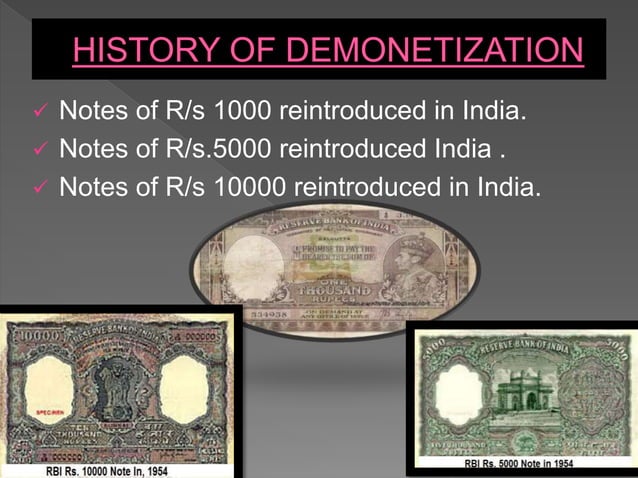 Drawback effects of Demonetization | PPT