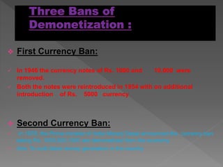 Drawback effects of Demonetization | PPT
