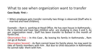 Employee Transfer “An Strategic Approach to meet Management by ...