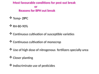 ppt on insect pest of field crops and their management | PPTX