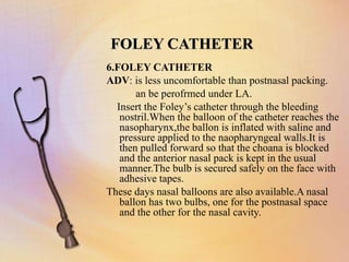 Ppt of epistaxis | PPT