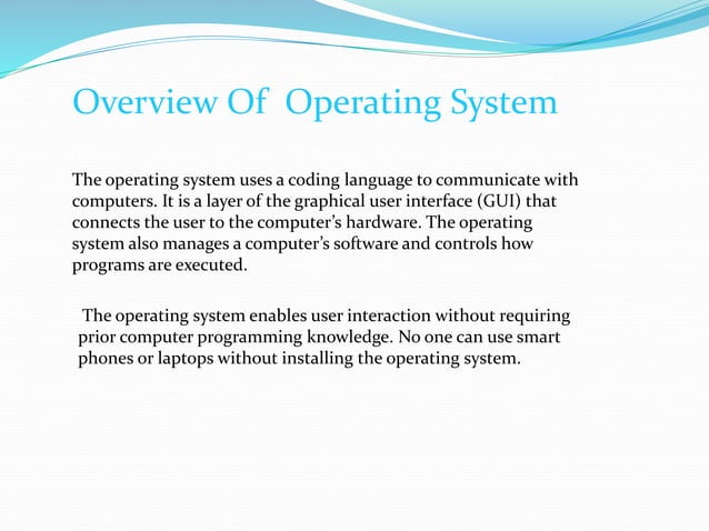 ppt of features of operating system.pptx | Operating Systems | Computer ...
