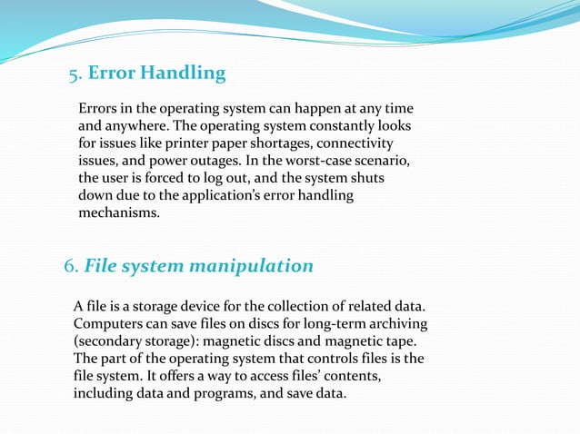 ppt of features of operating system.pptx | Operating Systems | Computer ...