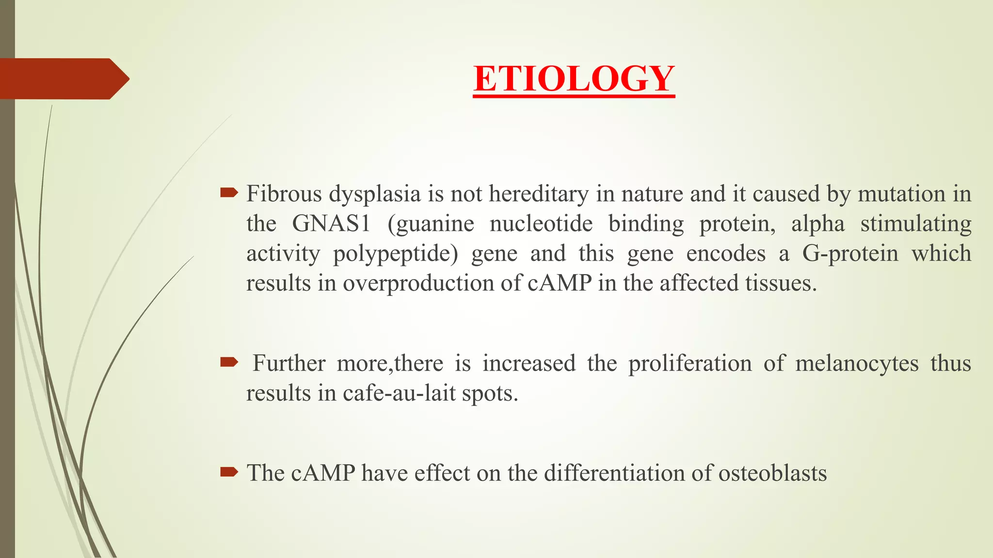 Ppt of fibrous dysplasia | PPTX