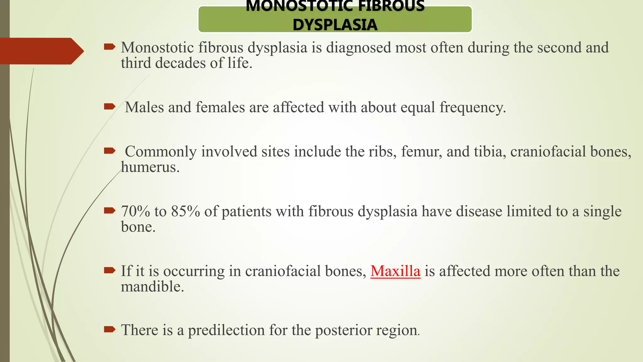 Ppt of fibrous dysplasia | PPTX