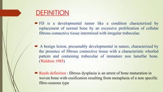 Ppt of fibrous dysplasia | PPTX