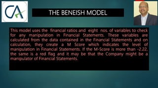 PRESENTATION ON FINANCIAL STATEMENT FRAUDS | PPTX