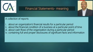 PRESENTATION ON FINANCIAL STATEMENT FRAUDS | PPTX