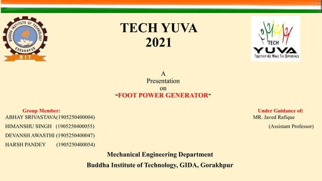 PPt of Foot Power Generator.pptx