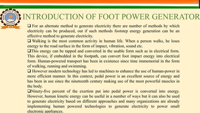PPt of Foot Power Generator.pptx