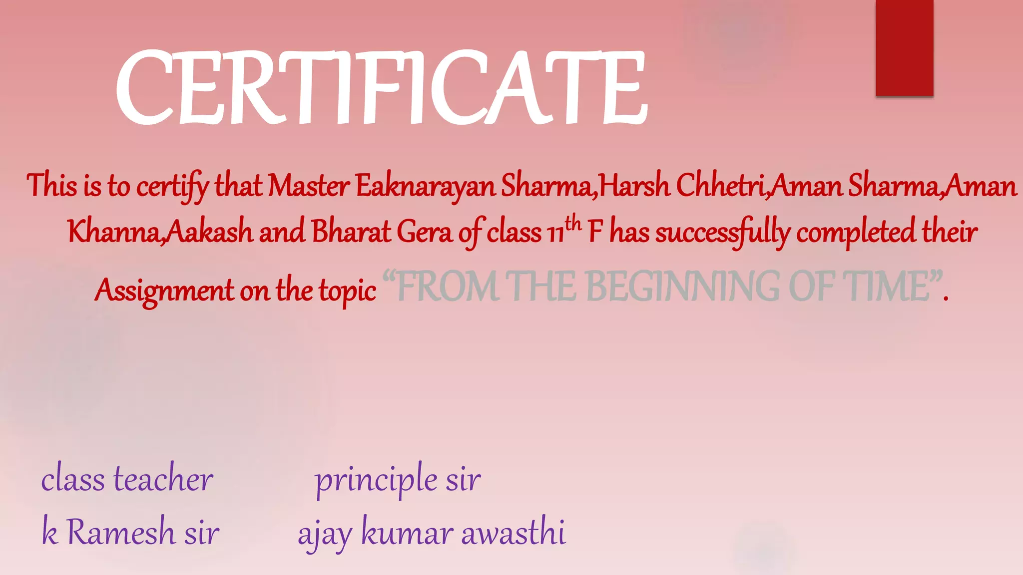 From the beginning of time - a story of human evolution | PPTX