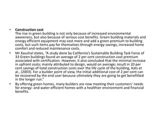Ppt of green building | PPTX