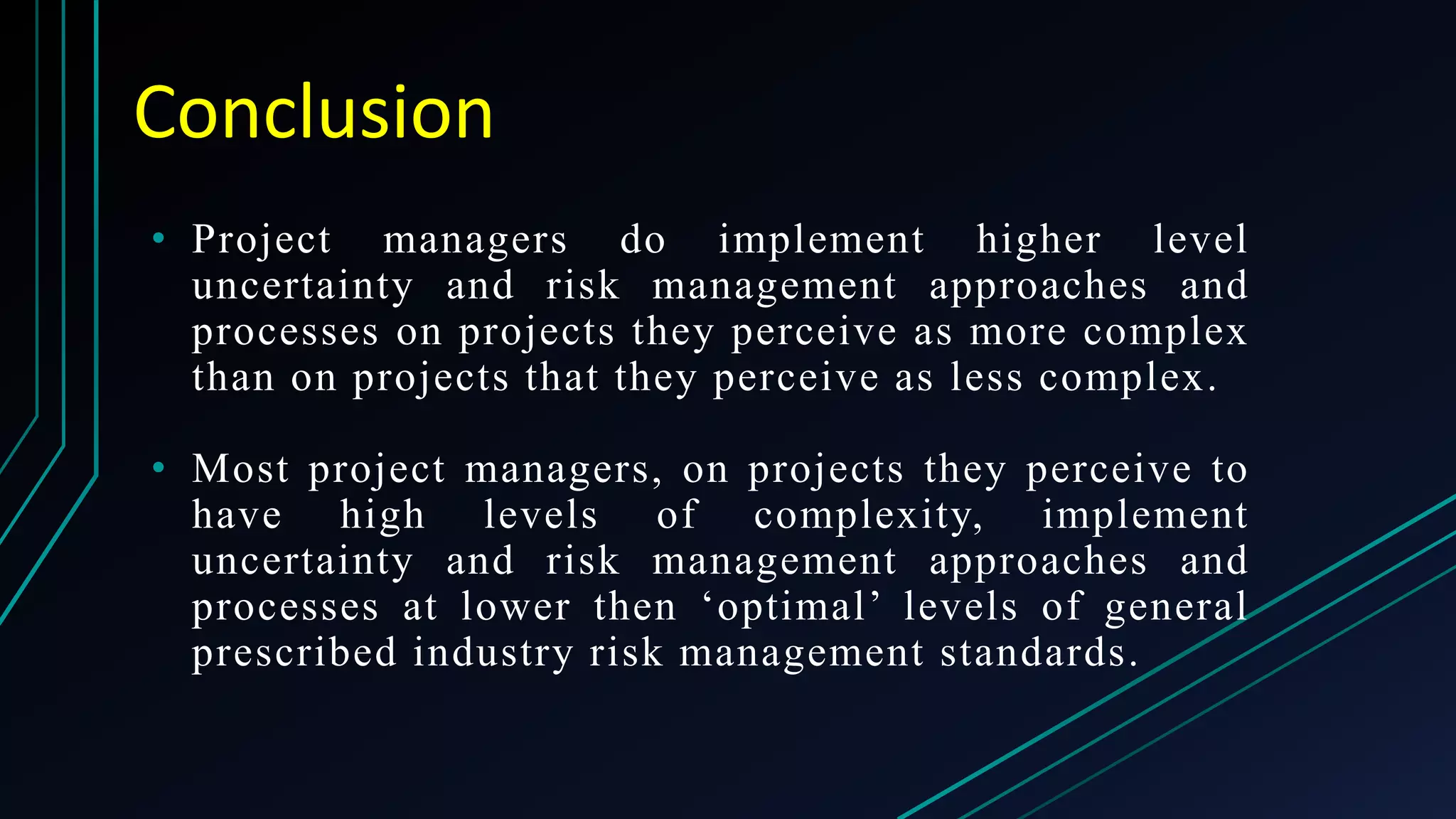 Project Risk Management Impact on Project Success | PPTX