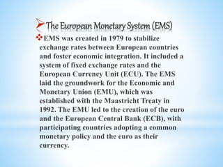 International Monetary System ppt by imtiaz Ali | PPTX