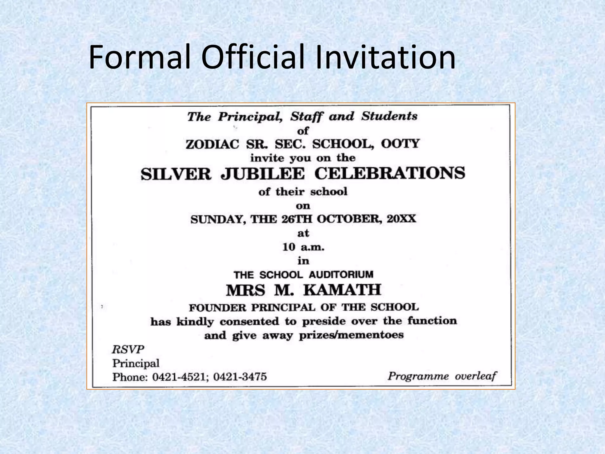 ppt of Invitation and replies (2).pptx