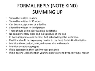 ppt of Invitation and replies (2).pptx