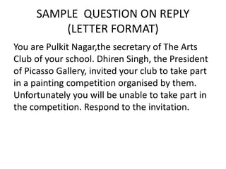 ppt of Invitation and replies (2).pptx