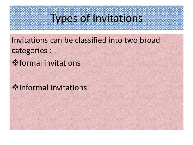 ppt of Invitation and replies (2).pptx | Wedding | Personal ...