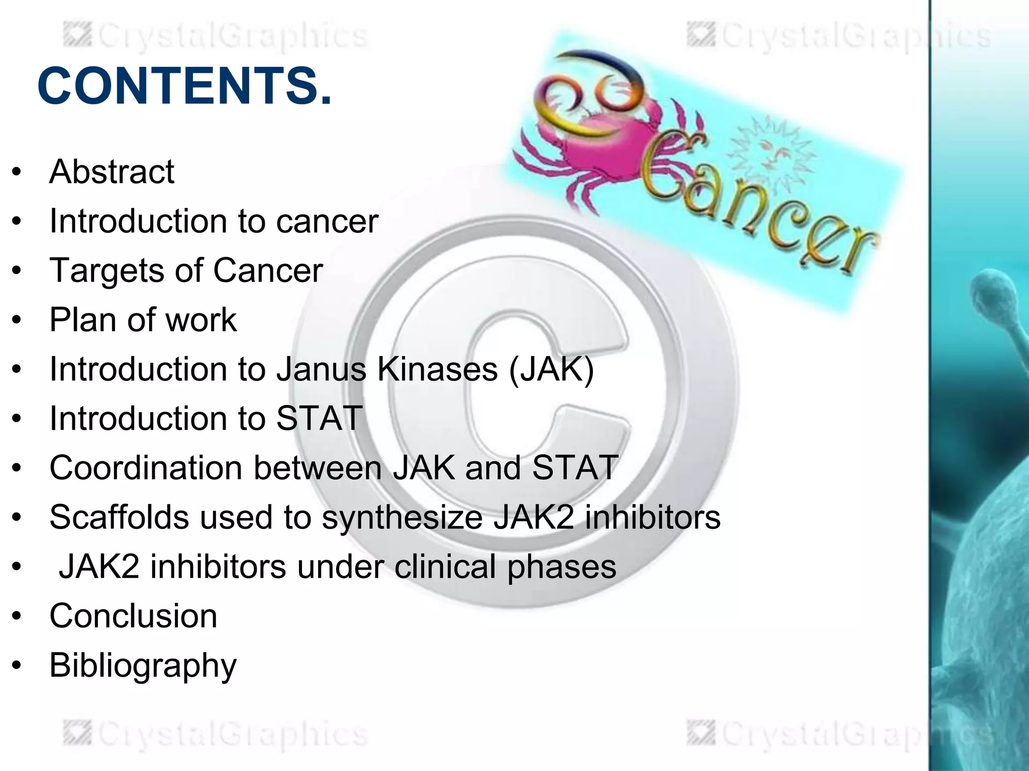PRESENTATION ON JANUS KINASE INHIBITORS IN TREATMENT OF MPN'S | PPTX
