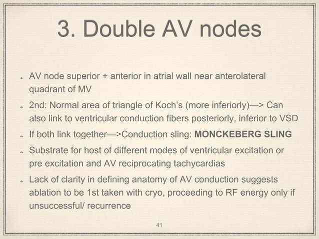 ARRHYTHMIAS AMENABLE TO RADIOFREQUENCY ABLATION IN CHILDREN | PPT