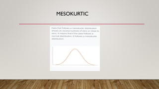 Ppt of kurtosis | PPT