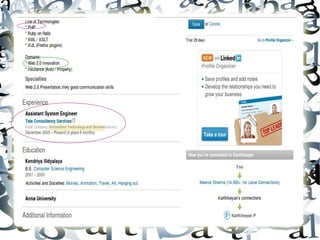 Ppt of linkedin process | PPT