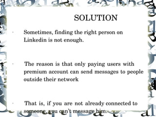 Ppt of linkedin process | PPT