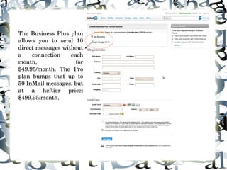 Ppt of linkedin process | PPT