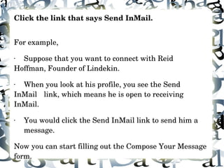Ppt of linkedin process | PPT