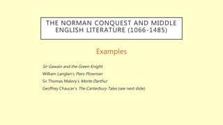 Literary Movements in English Literature - Part I | PPTX