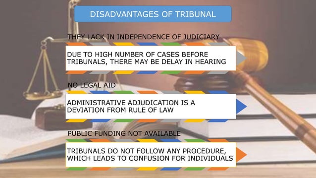 Different types of Tribunal.pptx | Law