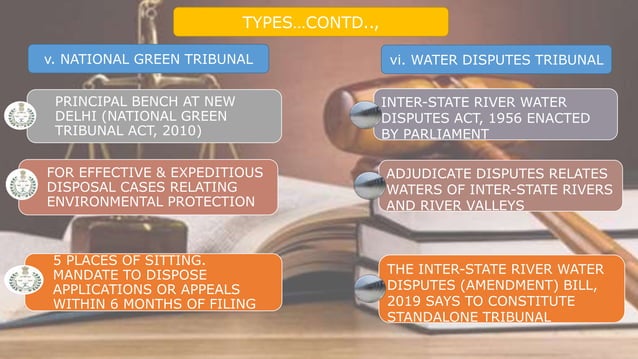 Different types of Tribunal.pptx | Law