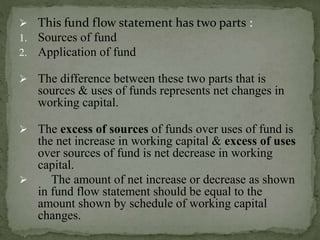 fund flow statement | PPTX | Mutual Funds | Personal Investing