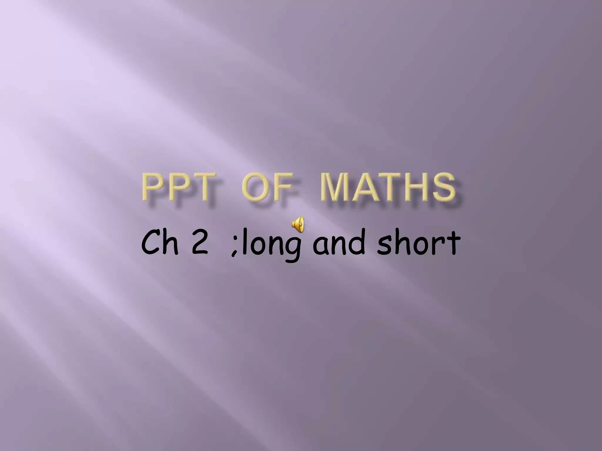 Ppt of maths | PPTX