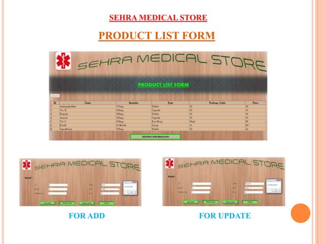 Ppt of medical store | PPTX | Computing | Technology & Computing