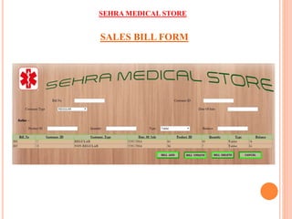 Ppt of medical store | PPTX