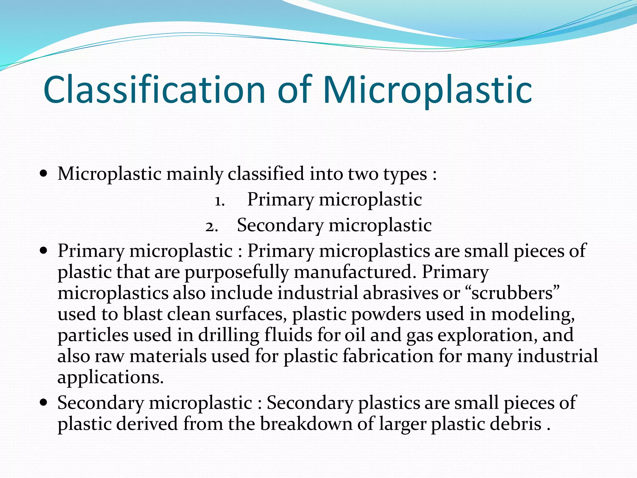 Ppt of microplastic in soil of maharishi dayanand university and | PPTX