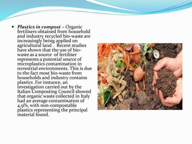 Ppt of microplastic in soil of maharishi dayanand university and | PPTX