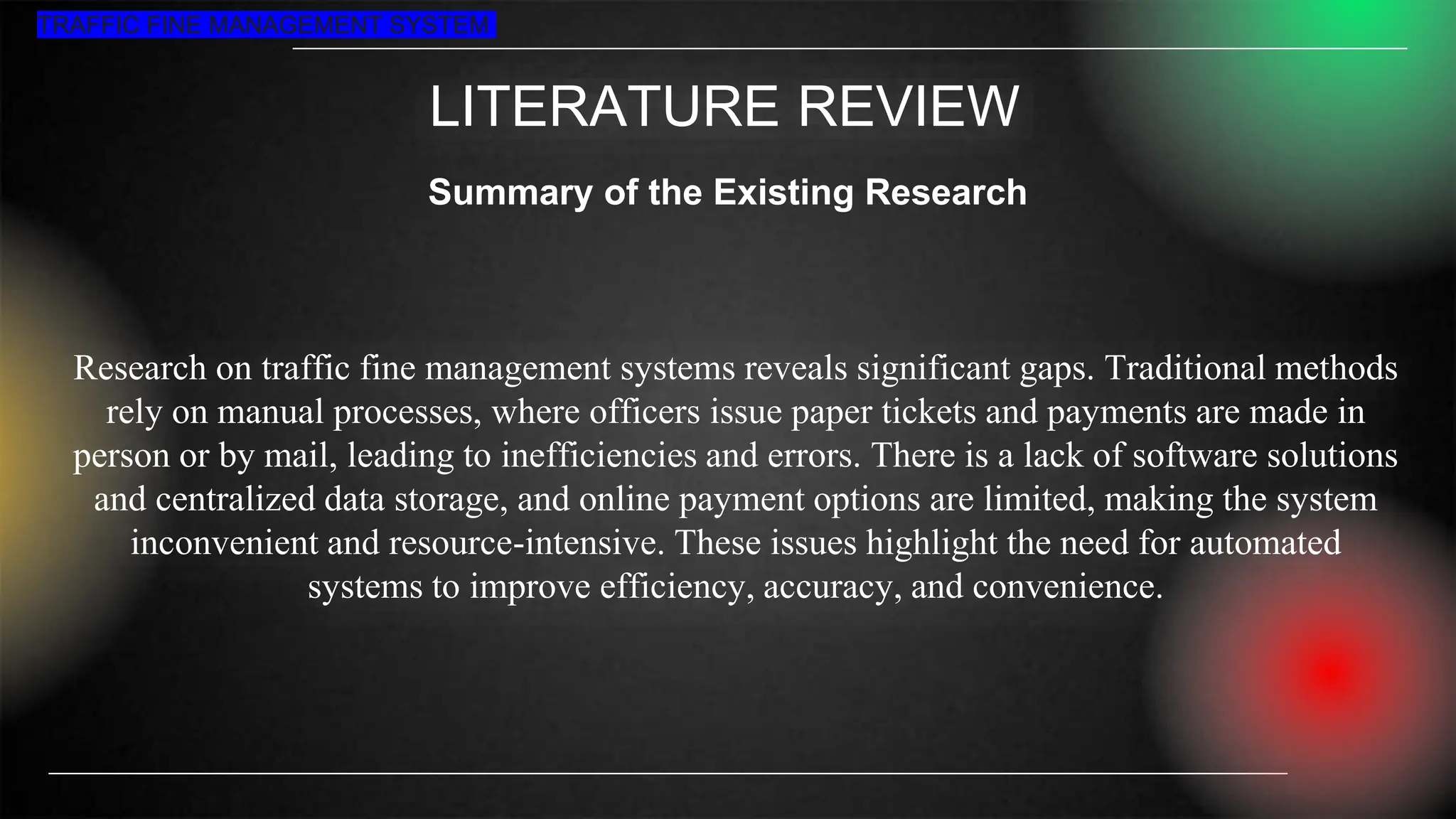 TRAFFIC FINE MANAGEMENT SYSTEM PPT .pptx