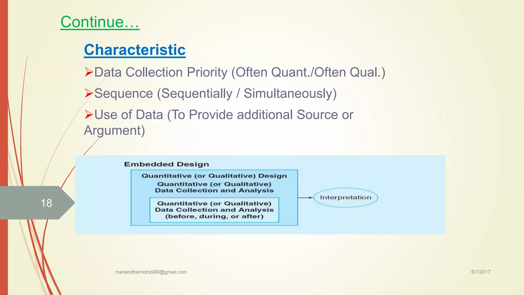 Ppt of mixed method design | PPTX