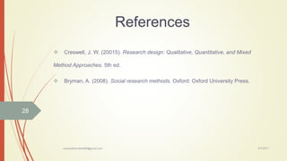 Ppt of mixed method design | PPTX