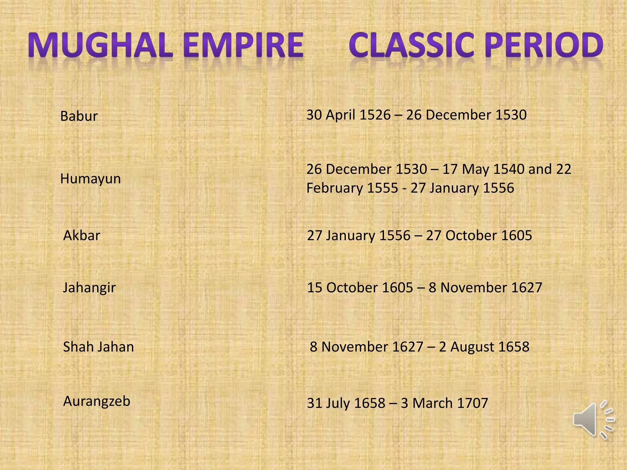 Ppt on mughal empire | PPTX