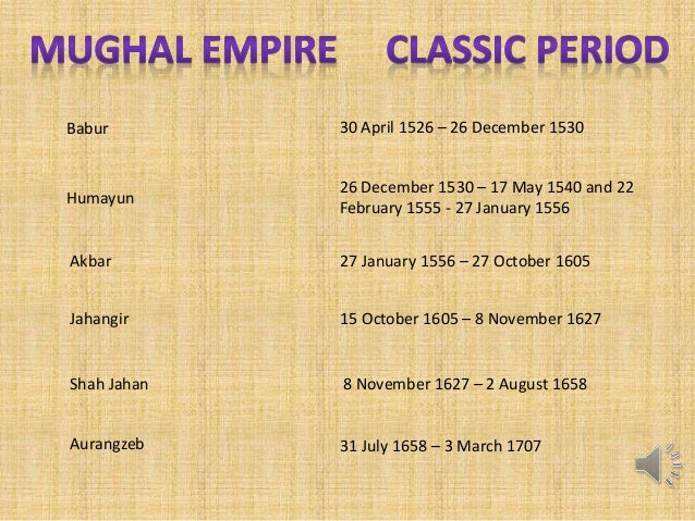 Ppt on mughal empire