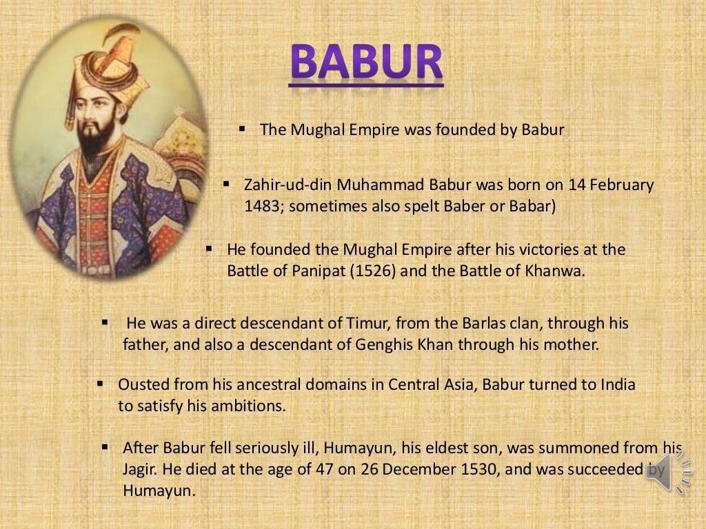 Ppt On Mughal Empire ppt-on-mughal-empire