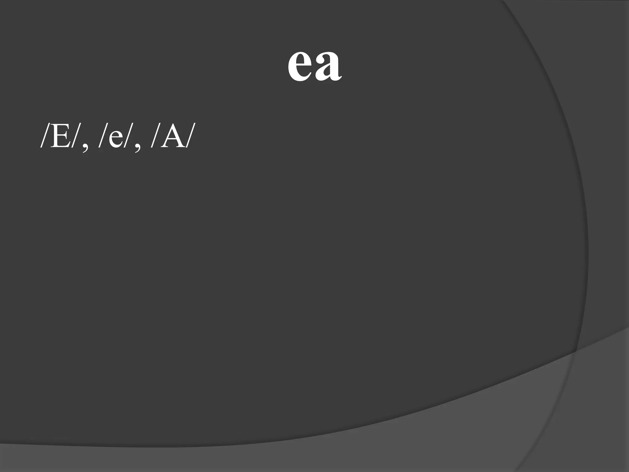 Ppt of multi letter phonograms with rules | PPTX