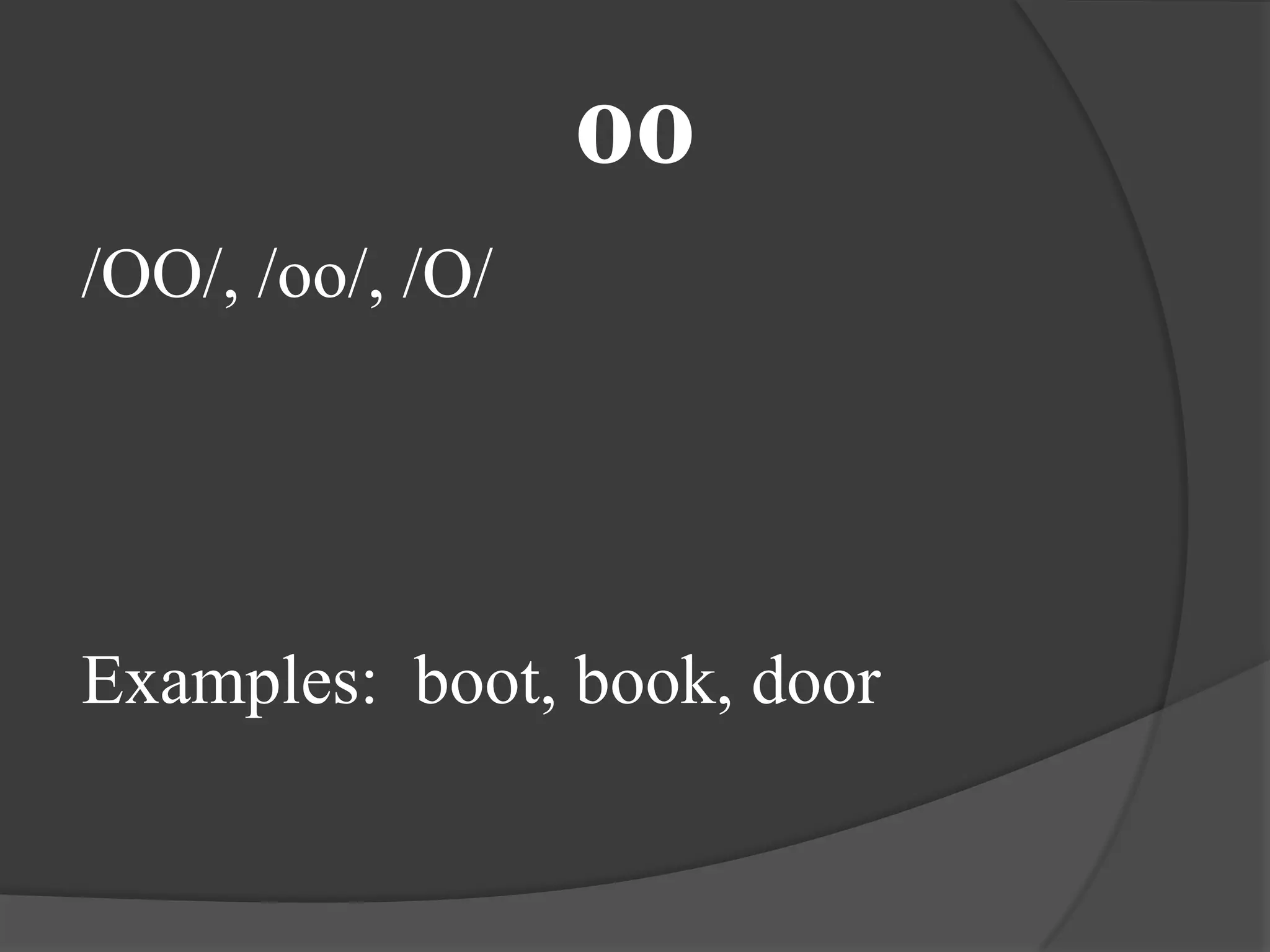 Ppt of multi letter phonograms with rules | PPTX