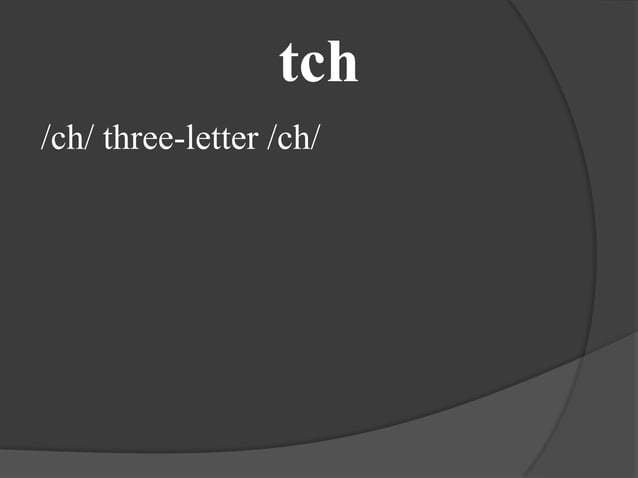 Ppt of multi letter phonograms with rules | PPTX