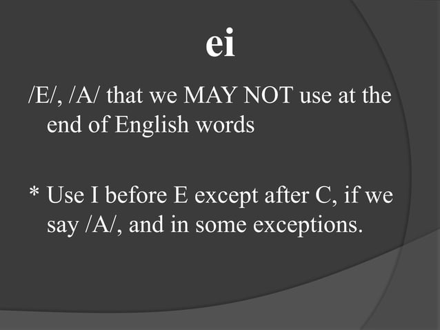 Ppt of multi letter phonograms with rules | PPTX