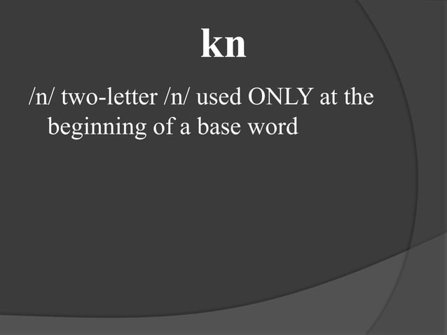 Ppt of multi letter phonograms with rules | PPTX